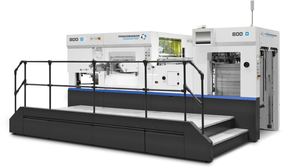 Flachbettstanzmaschine 800 D - Eurocutter